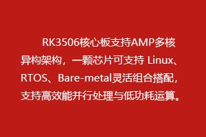 瑞芯微RK3506，RK3506，RK3506核心板，RK3506开发板，RK3506J，RK3506 AMP - 广州眺望电子科技有限公司 - 广州眺望电子科技有限公司